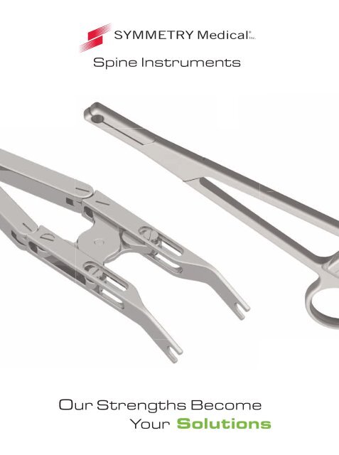 Symmetry Spine Instruments Catalog - Symmetry Medical