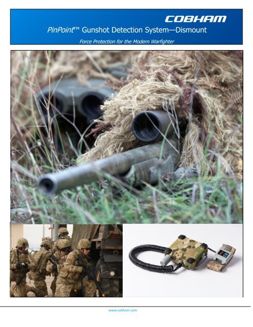 PinPoint™ - Dismount shot Detection Systems