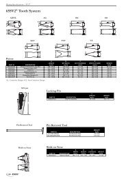 ESCO Ultralok™ Tooth System