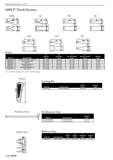 65SV2® Tooth System