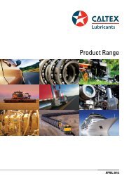 Material Safety Data Sheet - Caltex