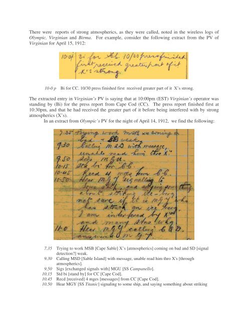 press a good hour before