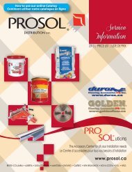 FUSION FIX 33 - Prosol Distribution inc.