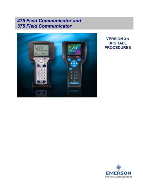 Upgrade Procedures Manual - Emerson Process Management