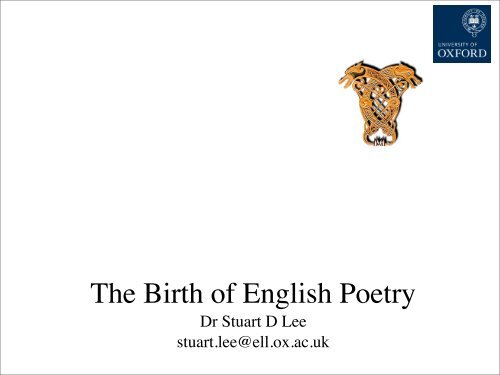 Old English Poetry