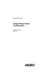 mobile instrumentation and process control training ... - Lab Volt