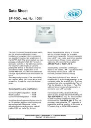 Data Sheet - SSB-Electronic