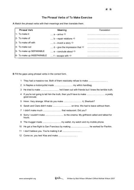 Autoenglish perfect modal verbs exercise - leadhon