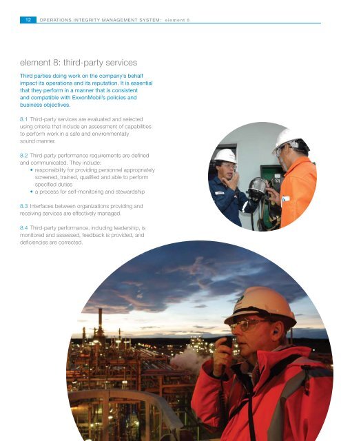 12 OPERATIONS INTEGRITY M