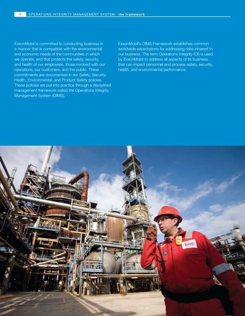 4 OPERATIONS INTEGRITY MA