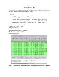 Wireshark Lab Solution: DHCP