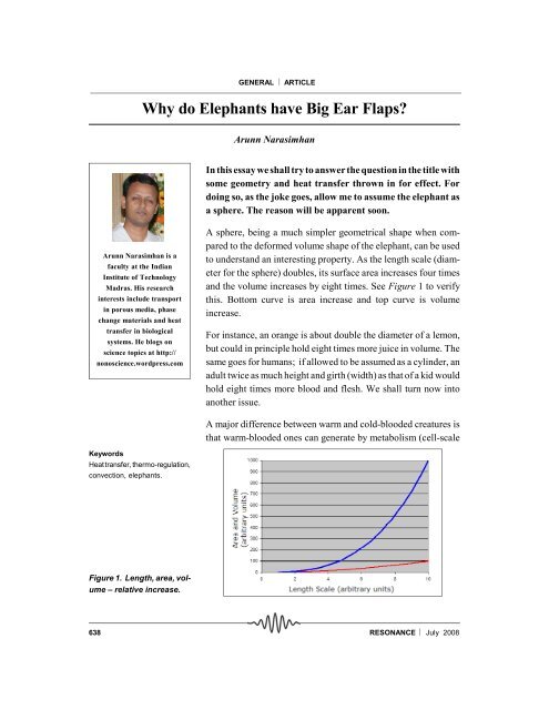 Why do Elephants have Big Ear Flaps? - Indian Academy of Sciences
