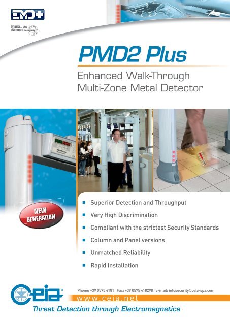 PMD2 Plus - CEIA S.p.A.