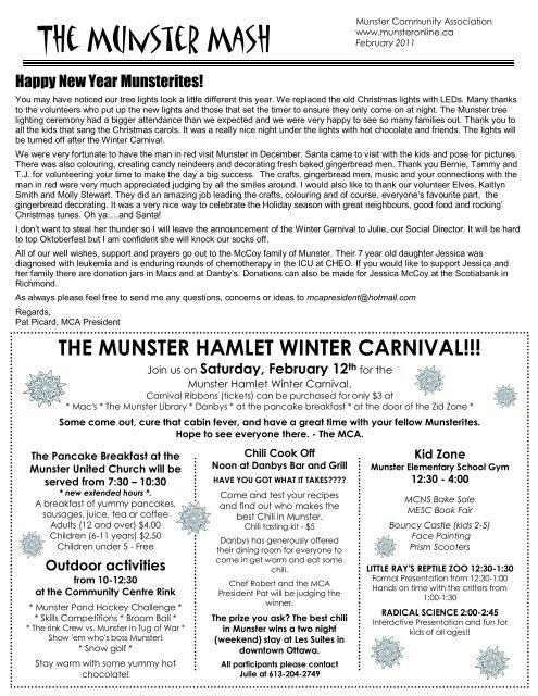 The Munster Mash - Munster Online