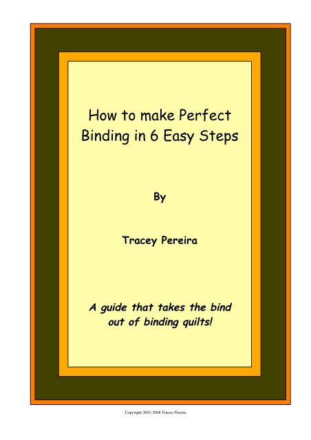 How to make Perfect Binding in 6 Easy Steps - Create