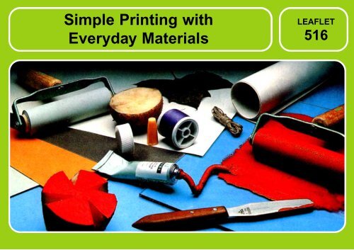 Simple Printing with Everyday Materials - Homecrafts Direct