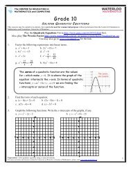 Grade 10 Analytic Geometry: Midpoint of a Line Segment
