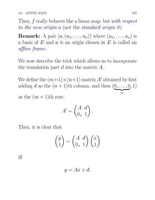 326 CHAPTER 3. VECTOR SPA 326 CHAPTER 3. VECTOR SPA