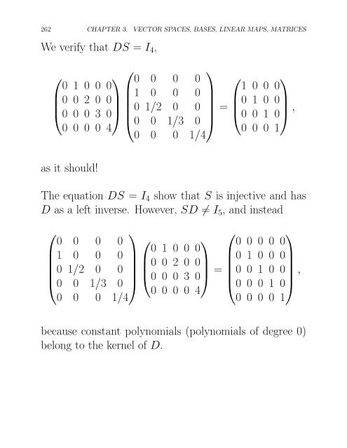262 CHAPTER 3. VECTOR SPA 262 CHAPTER 3. VECTOR SPA