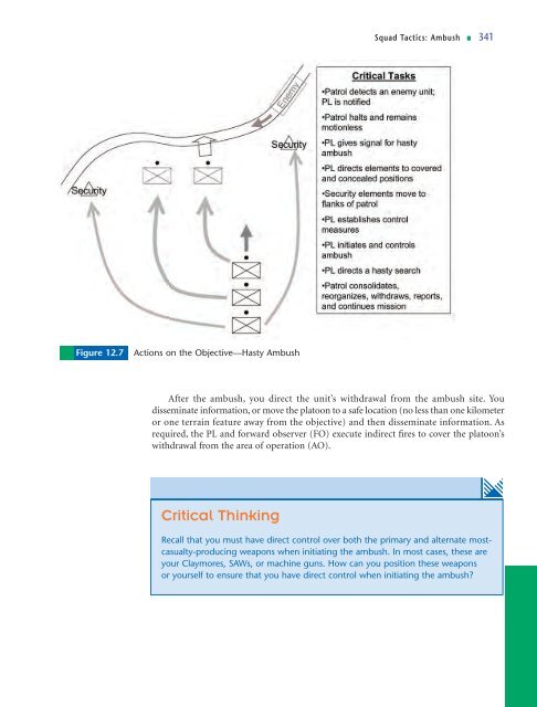 Figure 12.7 Actions on th