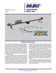 Four-Quadrant Dynamometer/Power Supply, Model 8960 - Lab Volt
