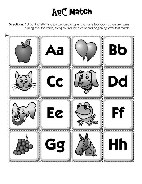 ABC Match cards - ReadWriteThink