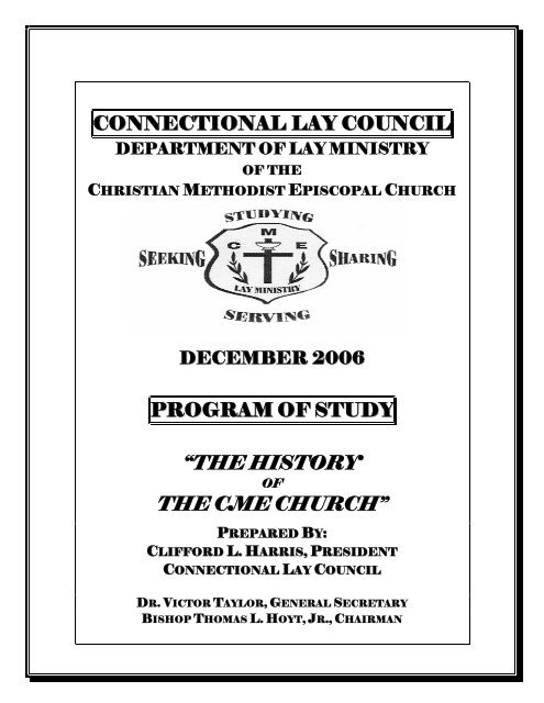 African Methodist Episcopal Lay Logo