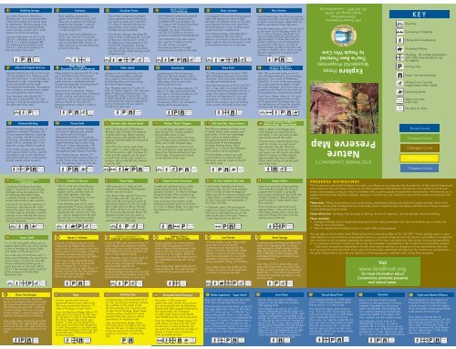 Nature Preserve Map - Little Traverse Conservancy
