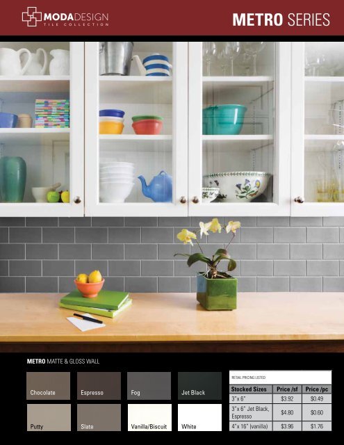 METRO SERIES - Ames Tile & Stone