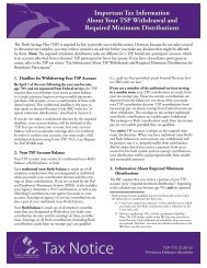Form TSP-90, Withdrawal Request for Beneficiary Participants
