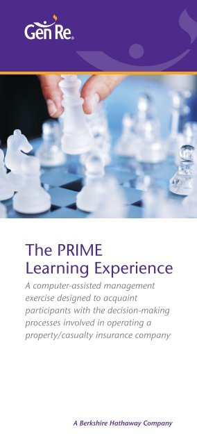 The PRIME Learning Experience - Gen Re