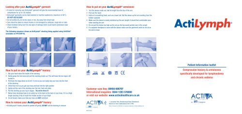 ActiLymph - Activa Healthcare