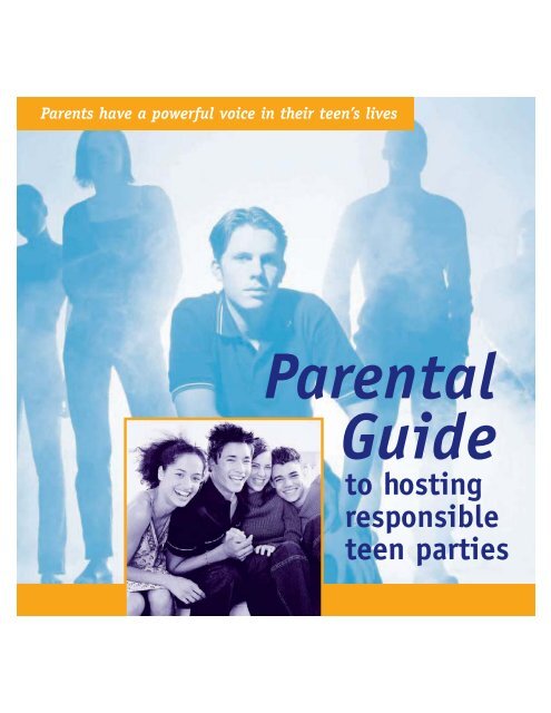 Hosting Responsible Teen Parties - Virginia Department of Alcoholic ...