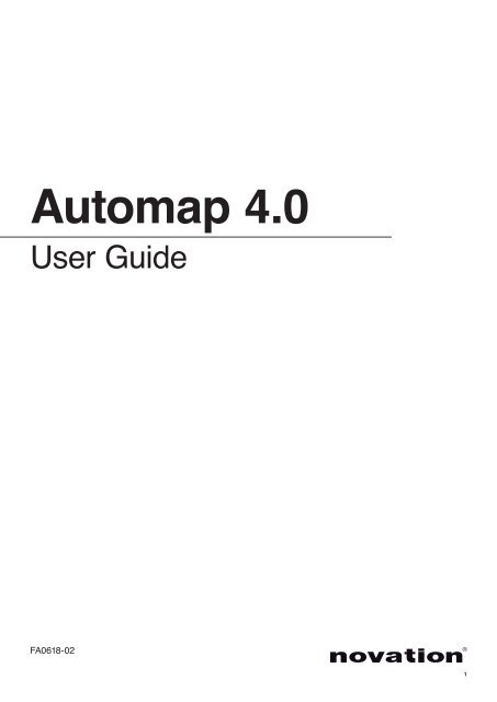 Automap 4 - Novation
