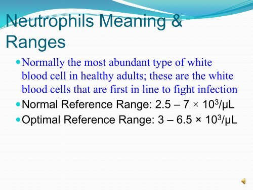 Neutrophils Meaning