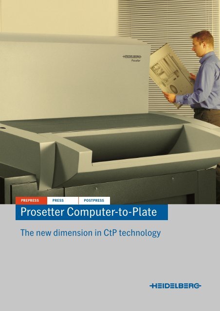 Prosetter Computer-to-Plate