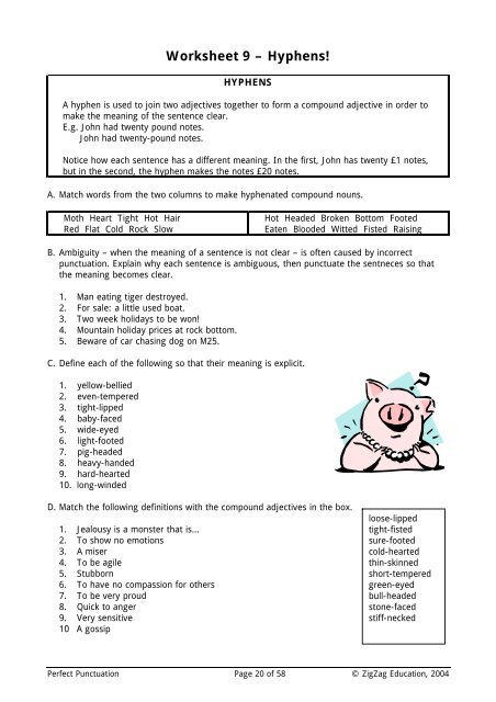 3. Use the hyphen to avoi