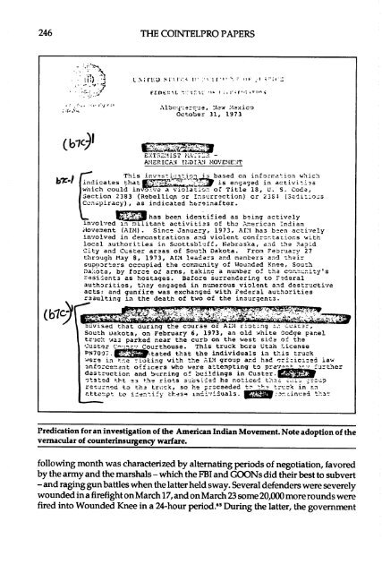 COINTELPRO