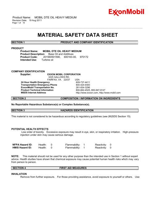 Mobil Dte Light Technical Data Sheet | Shelly Lighting