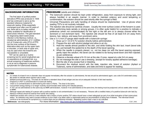 Repeat Ppd Skin Test