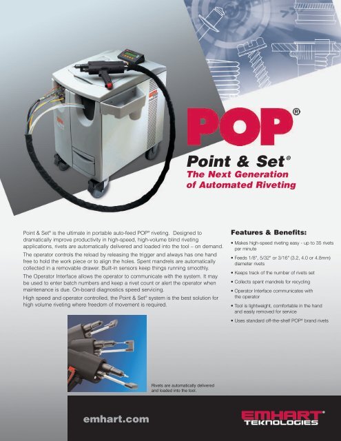 Point & Set® - Emhart Americas