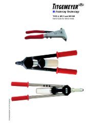 GETO LIFT gas springs - Titgemeyer