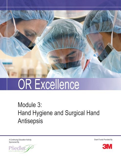Module 3: Hand Hygiene and Surgical Hand Antisepsis - Pfiedler ...