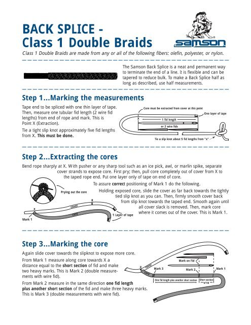 Back Splice - Double Braid