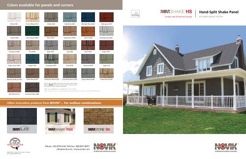 Hand-Split Shake Panel - Novik