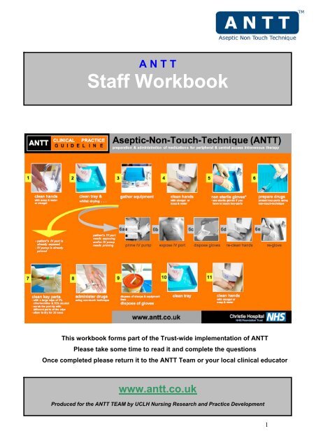 Staff Workbook - Hillingdon Hospital NHS Trust