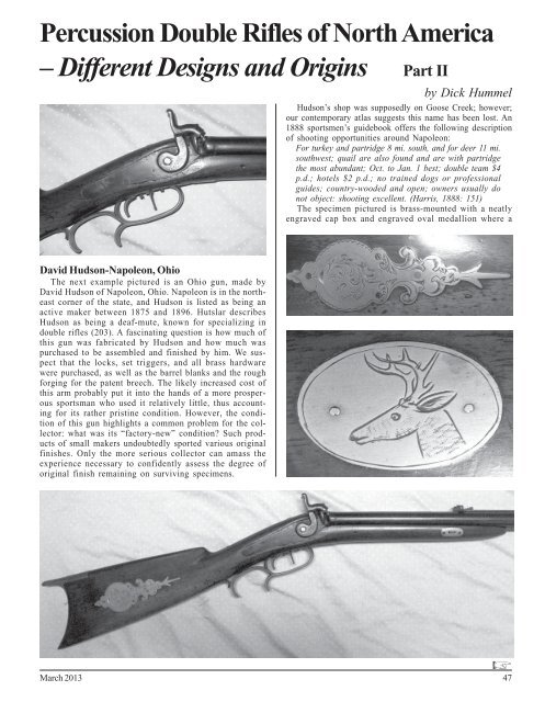 Part II - National Muzzle Loading Rifle Association