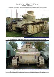 Surviving Panther Tanks - The Shadock's website - Free