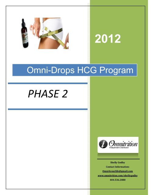 3. Omni Program Guide Phase 2 VLC - Omnitrition of Tampa Bay