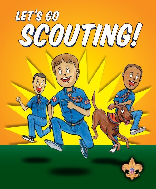 Let's Go Scouting comic book - Boy Scouts of America